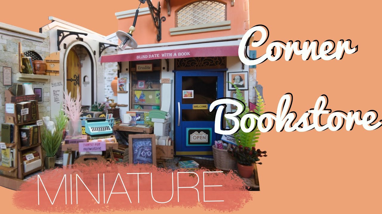 Corner Bookstore | Miniature | Rolfie - YouTube