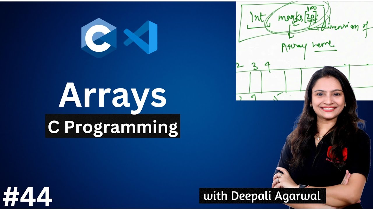 Arrays in C Programming Part-1 | 1-D ,2-D Array | C Programming ...
