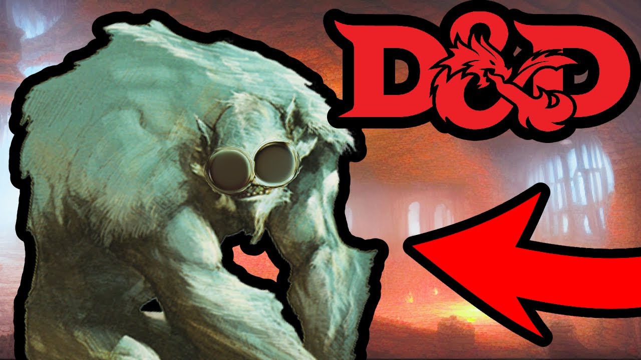 This D&D Monster Is Sad!! (quaggoth) - YouTube
