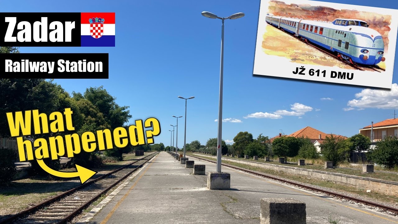 What happened to Zadar Railway Station? Croatian Railways - YouTube