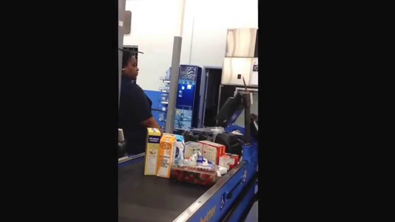 Waiting in line at Walmart - YouTube