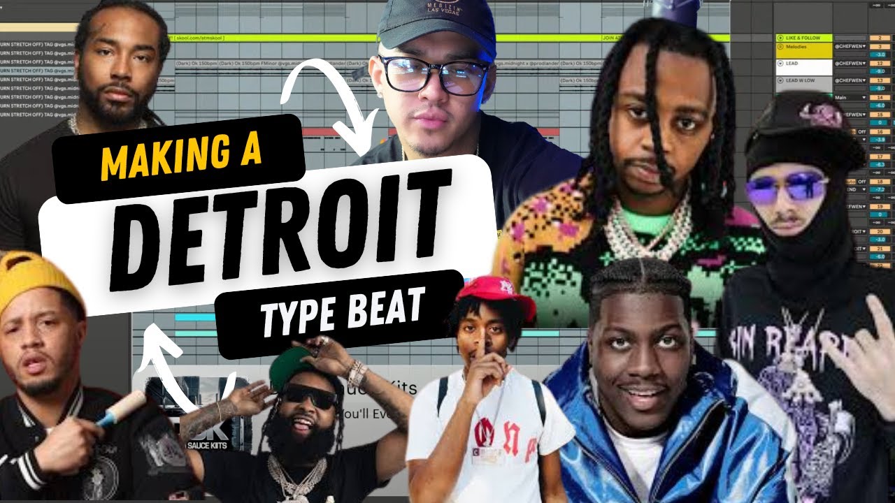 How To Make a Detroit Type Beat in Ableton | Daily Beats "Arrows" - YouTube