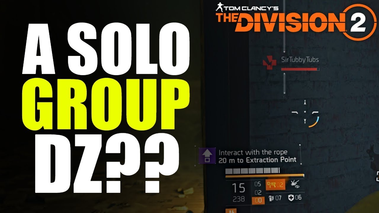 The Division 2: SOLO QUEUE DZ? First Time in Dark Zone Since TU6! - YouTube