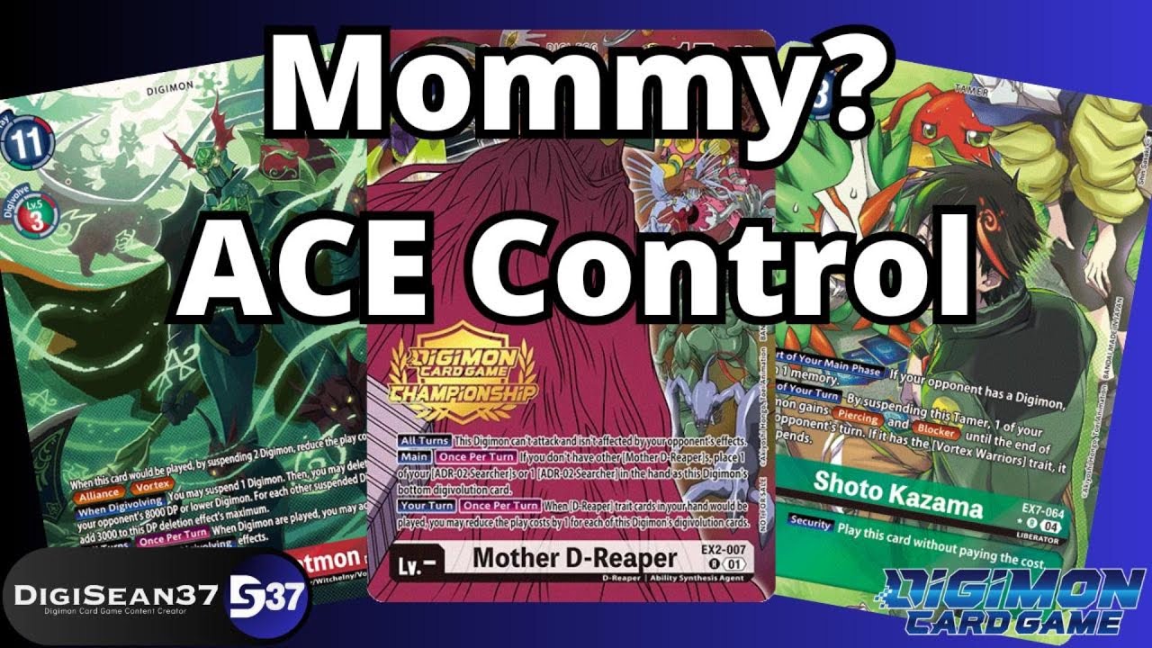 Mother ACE Control Deck Profile | Digimon Card Game | Chain of ...