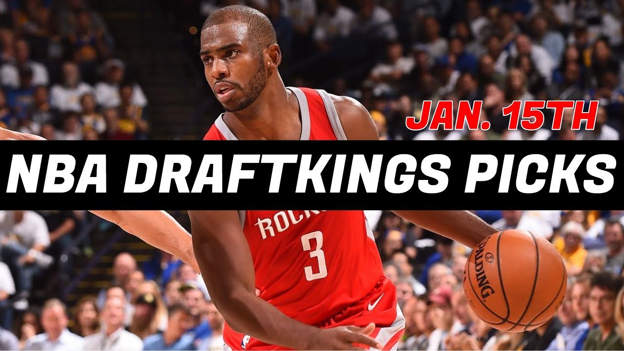 1/15/18 NBA DraftKings Picks - Top 5 Plays - YouTube