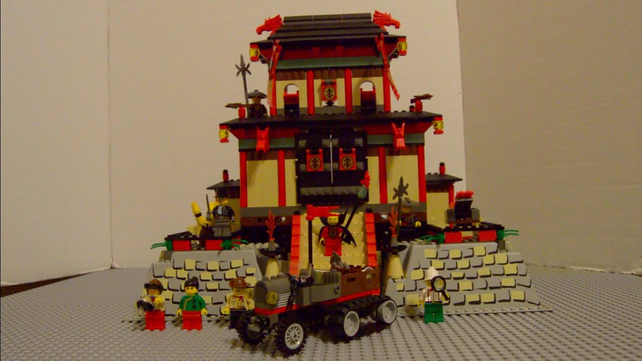 Lego Adventures 7419 Dragon Fortress Vintage Set Review - YouTube