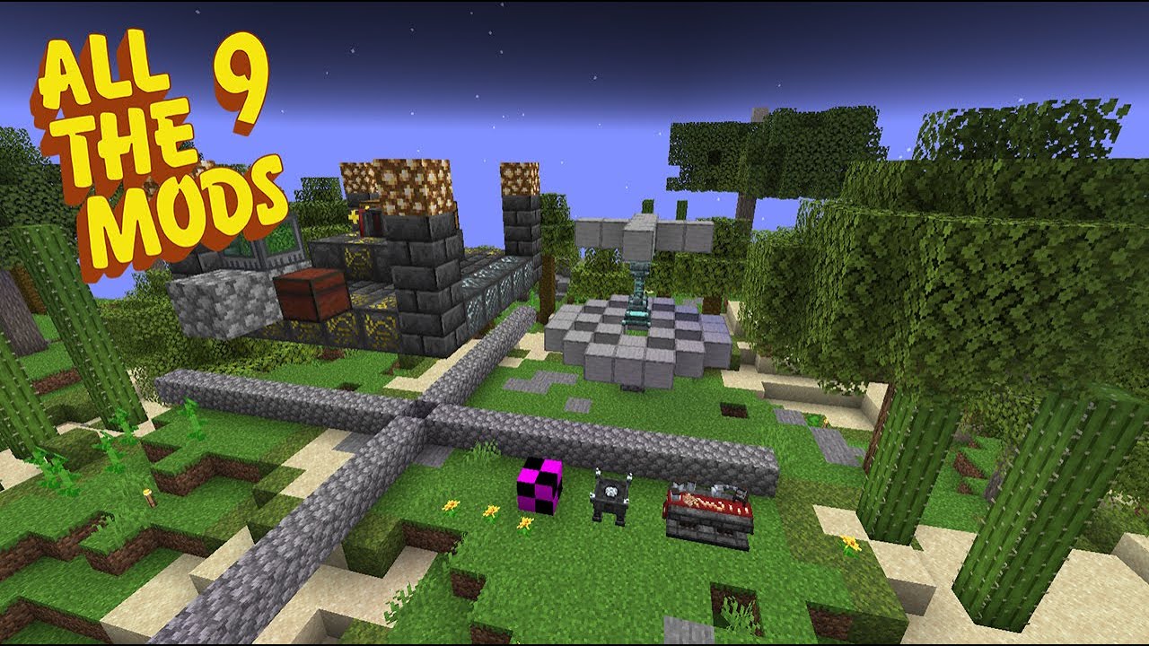 [ATM9] Jour #39 Farm à wither boss + suite de blood magic - YouTube