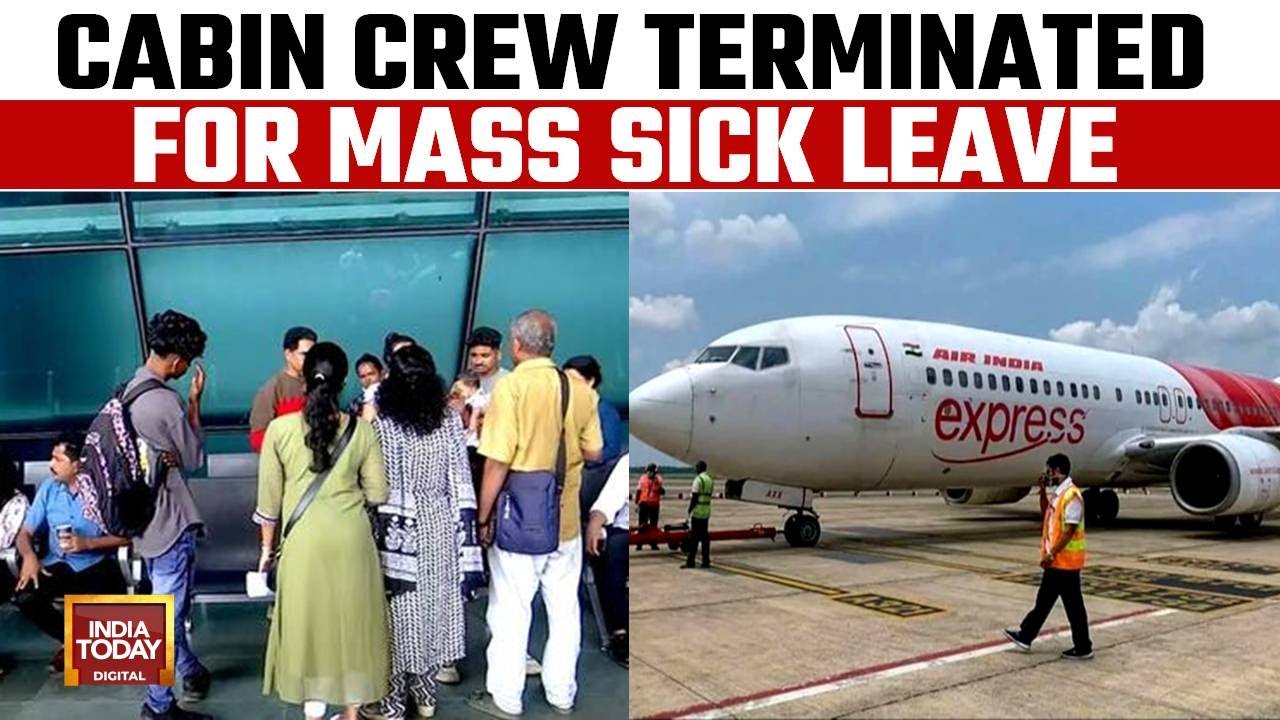 Non Stop Clouds For Tata's Airlines: Air India Express Sacks Crew Who ...