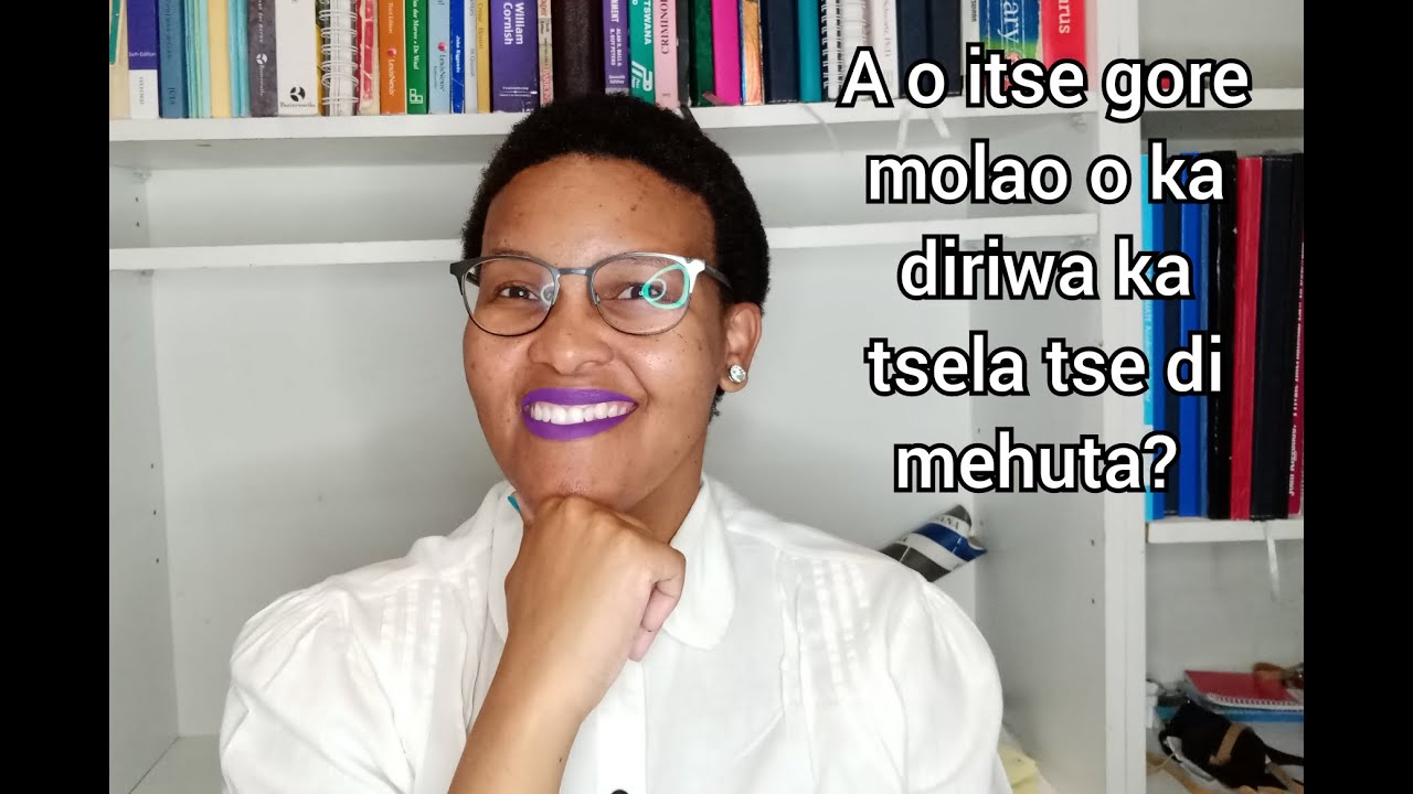 Ditsela tse di harologaneng tsa go dira molao - YouTube