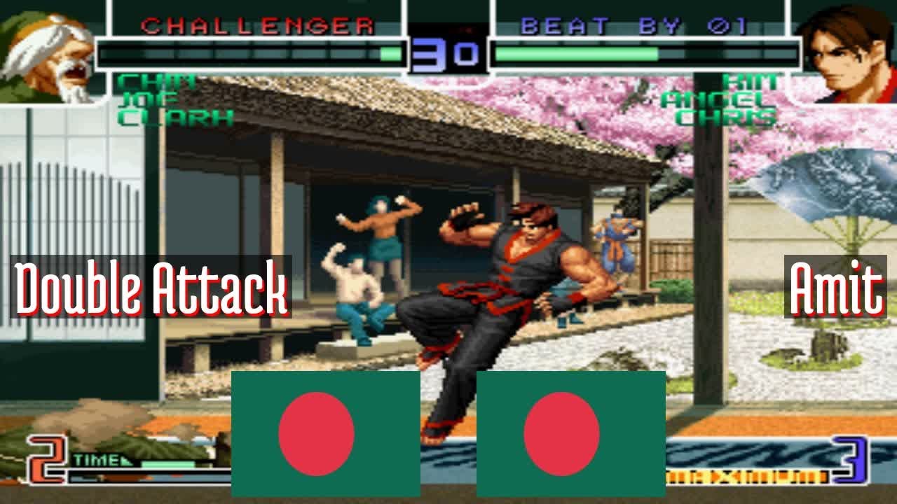 FT5 @kf2k2pls: Double Attack (BD) vs Amit (BD) [King of Fighters 2002 ...