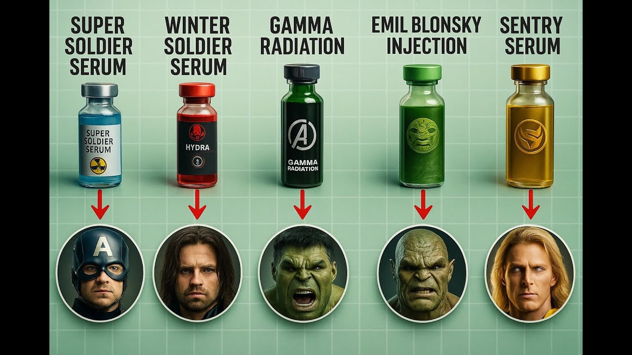 10 Super Soldier Serums in the MCU, Ranked & Explained - YouTube