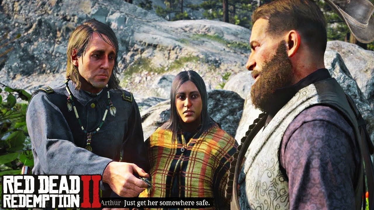 Arthur Morgan Help The Poor Man save his home from Intruders - RDR2 ...