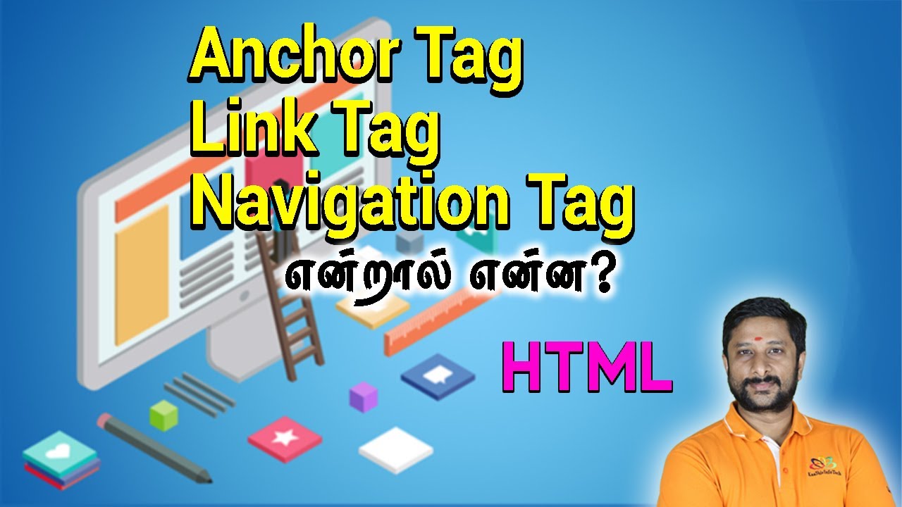 07 HTML Anchor Tag , Link Tag , Nav Tag in Tamil - Web Design Tutorial ...