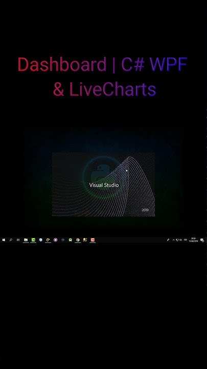 Dashboard | C# - WPF | Material Design XML & LiveChart#Shorts - YouTube