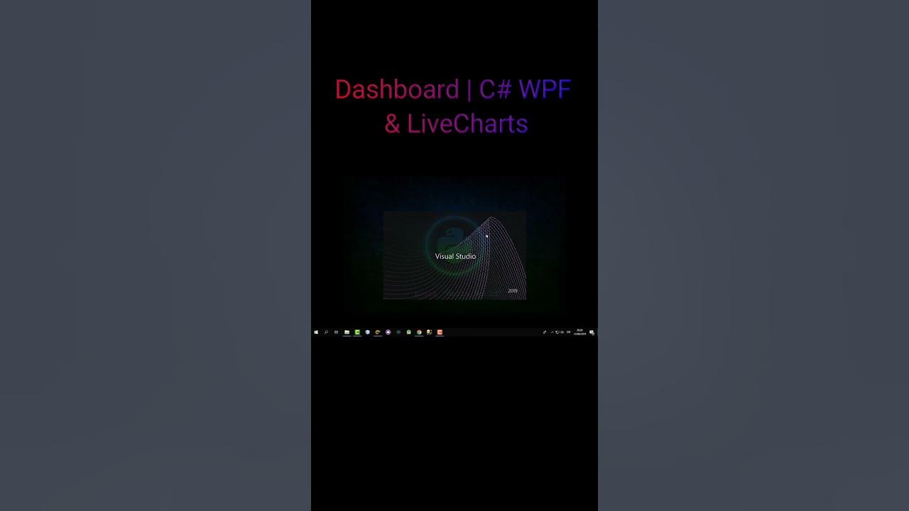 Dashboard | C# - WPF | Material Design XML & LiveChart#Shorts - YouTube