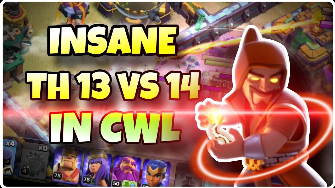 INSANE TH 13 VS TH 14 CWL ATTACK | BEST CWL / WAR ATTACK STRATEGIES |# ...