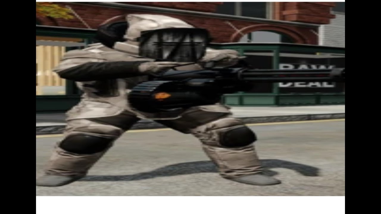 spot the minigun dozer challenge impossible - YouTube