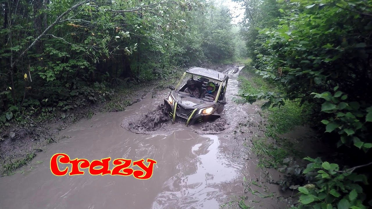 Crazy Creek ATV UTV Trail Mud ride pt 1 - YouTube