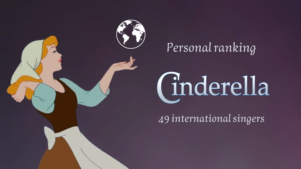 🌍 Personal Ranking - Cinderella’s voices | CINDERELLA (1950) • 49 ...