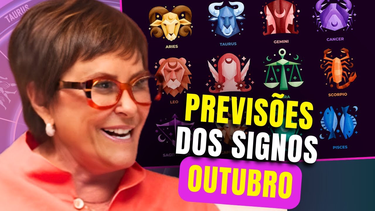 Previsões de TODOS os signos para Outubro | Márcia Sensitiva - YouTube