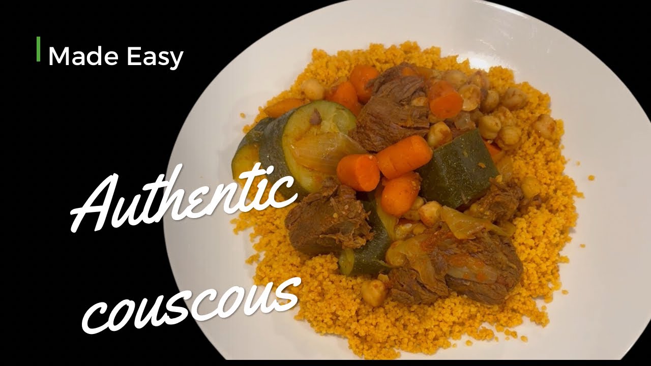 Couscous - authentic couscous made easy - YouTube