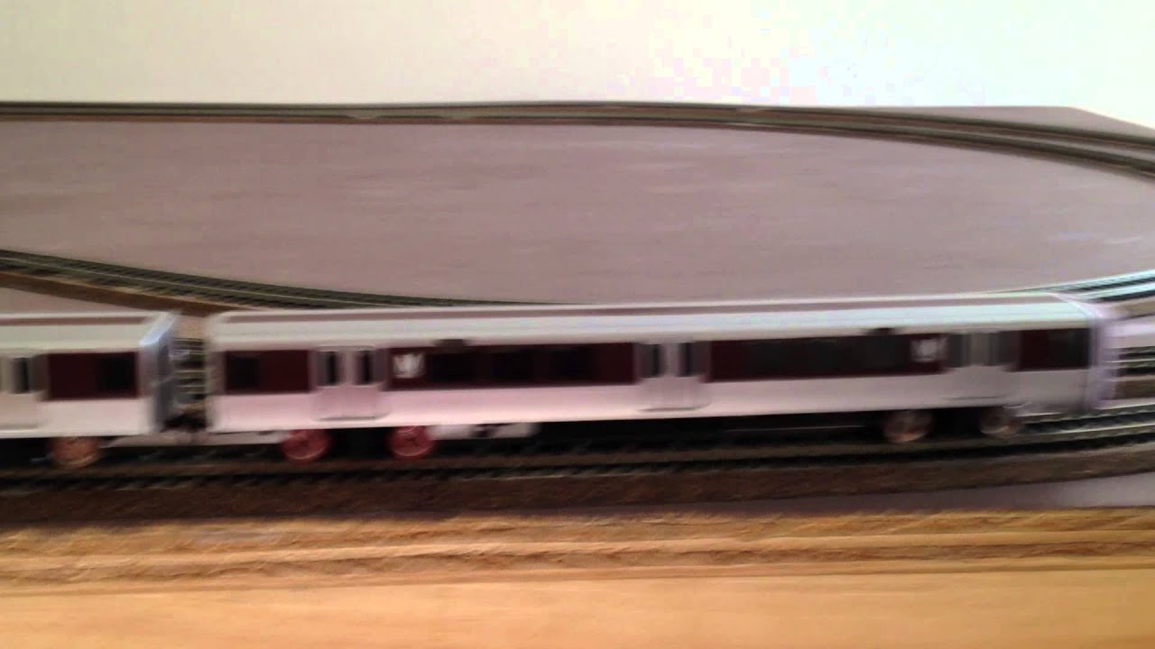 Test Run of Walthers HO Scale DC Metro Cars - YouTube