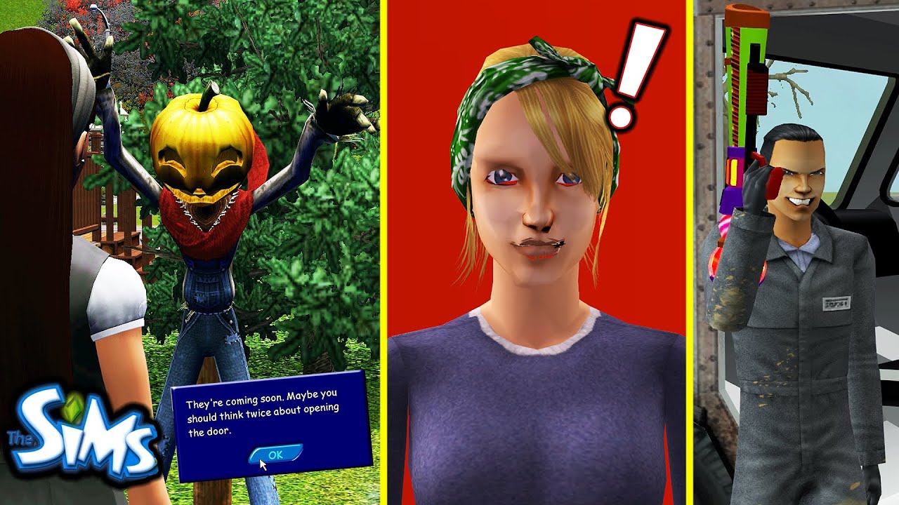 More SCARY Things in The Sims Series - YouTube