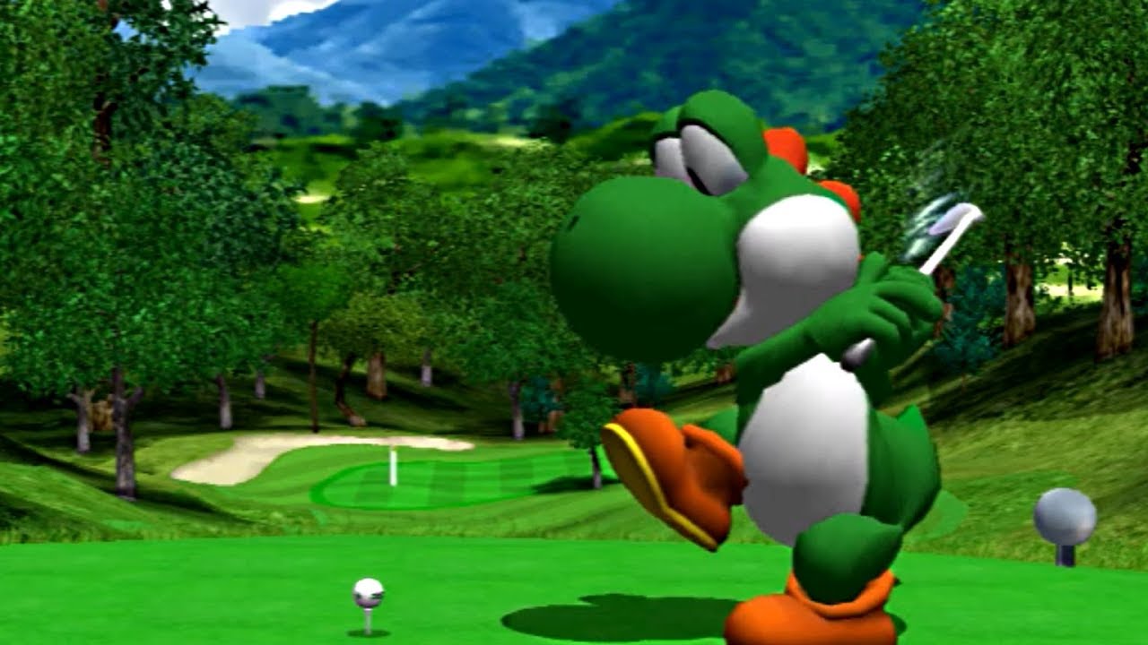 Mario Golf: Toadstool Tour - Yoshi Gameplay on Dolphin Emulator ...