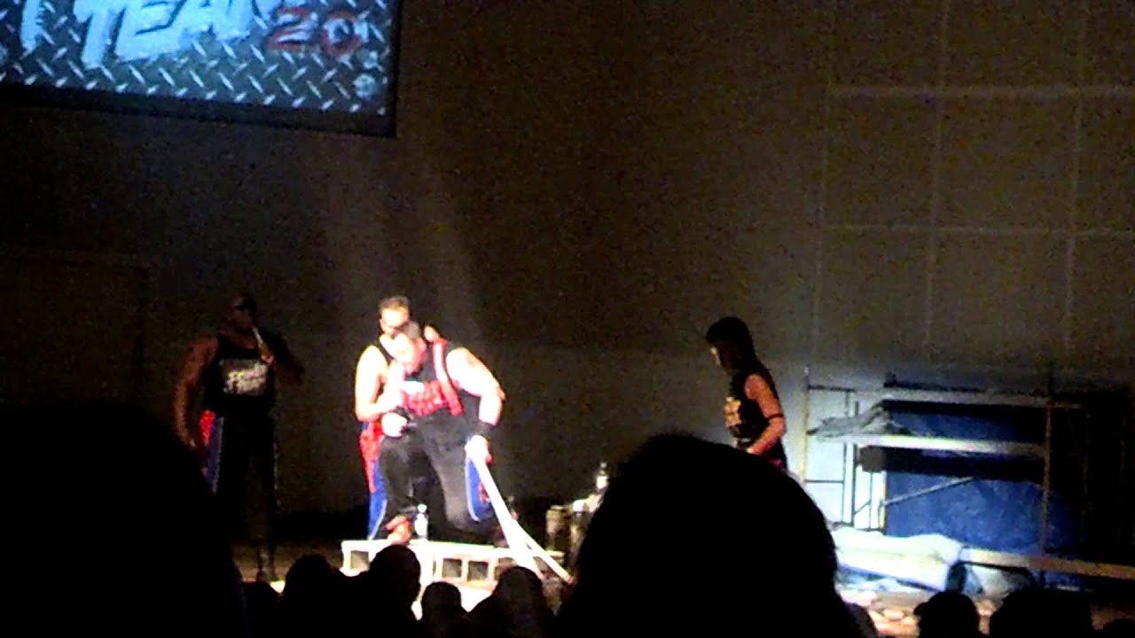 Power Team - Timber, breaking baseball bats - YouTube