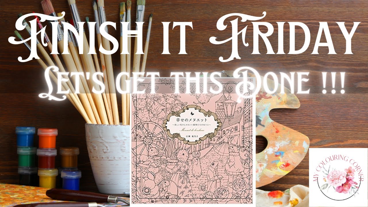 Finish It Friday !!! Finishing Happy Birthday Bunnies - YouTube