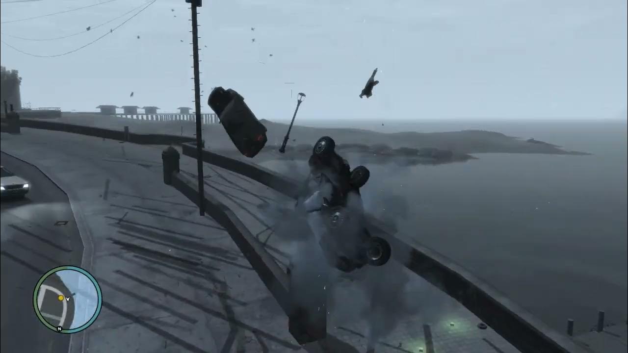 GTA4 - Ultimate traffic speed of 9999999 Bad trip to a sex shop with Dmitry - YouTube