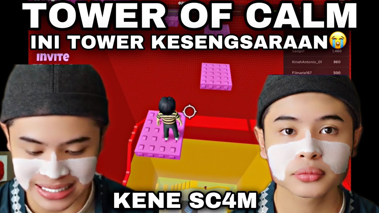 ROBLOX ️| NI BUKAN TOWER KETENANGAN! NI TOWER KETENDANGAN😭‼️| TOWER OF ...