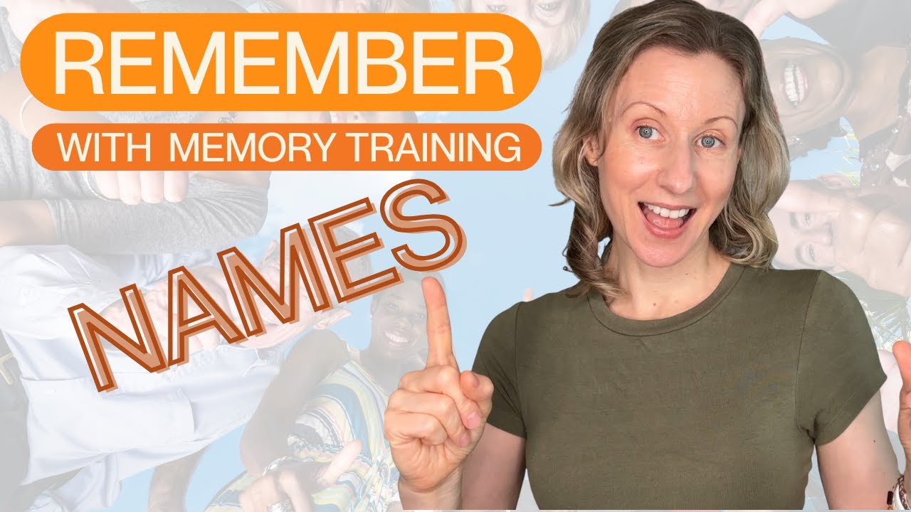 Memory training using names to remember faster - YouTube