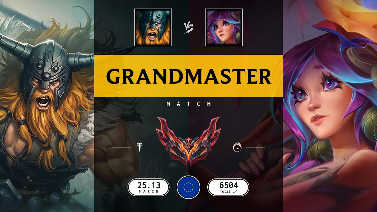 Grandmaster Match: Super Olaf vs Super Lillia - EUW server Patch 25.13 ...
