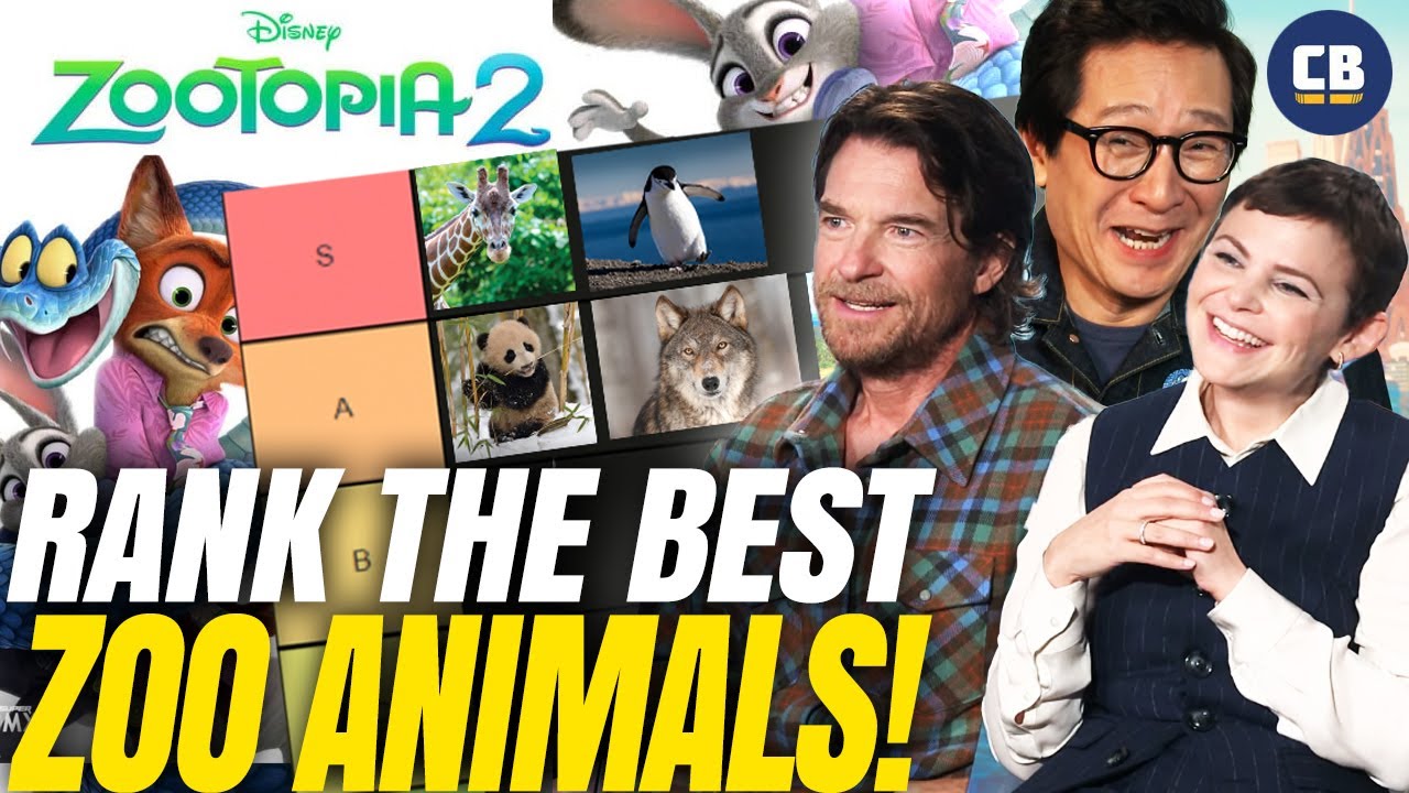 The Zootopia 2 Cast Ranks The BEST Zoo Animals! - Cast Interview - YouTube