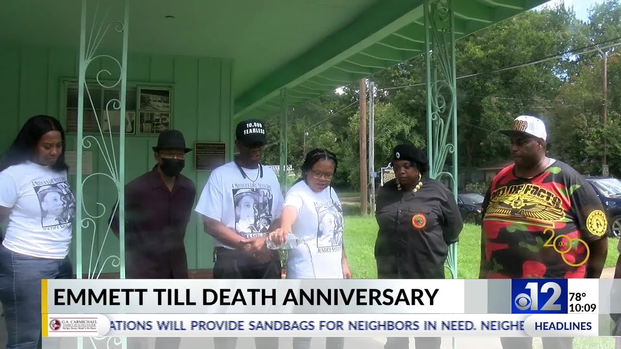 Emmett Till remembered on 67th anniversary of his death - YouTube