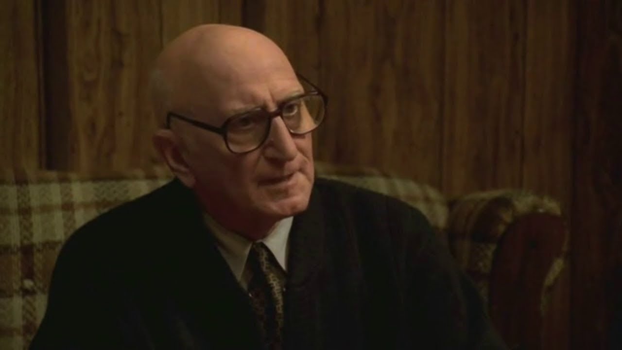 Junior Soprano Sees Himself On TV - The Sopranos HD - YouTube