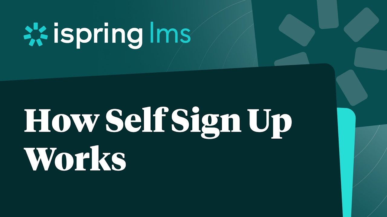 How Self Sign Up Works - YouTube