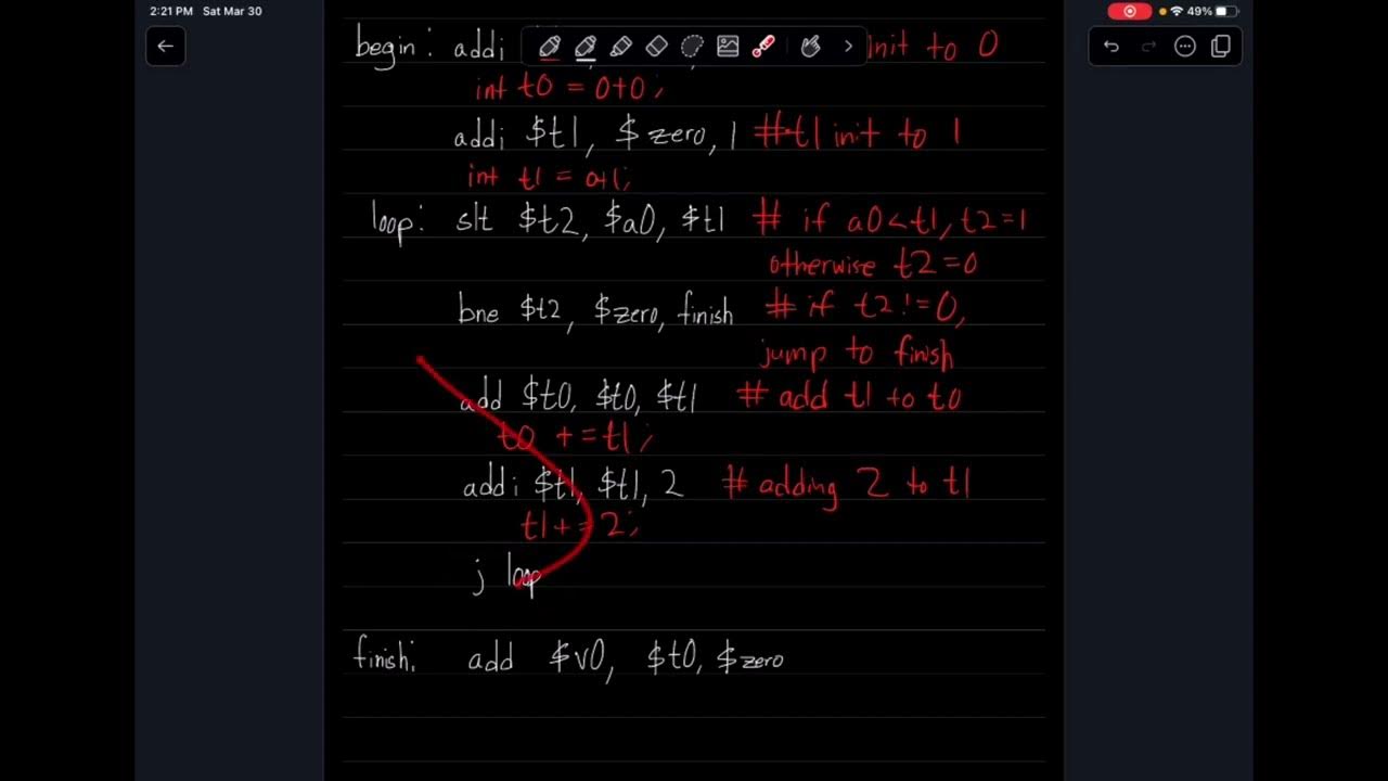 Understanding and Tracing MIPS Assembly - YouTube