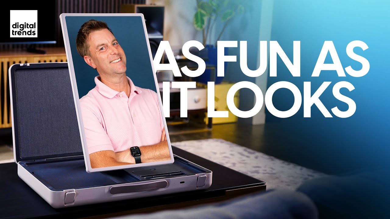 LG StanbyME Go Review | This Briefcase TV Is Straight out of a Spy ...