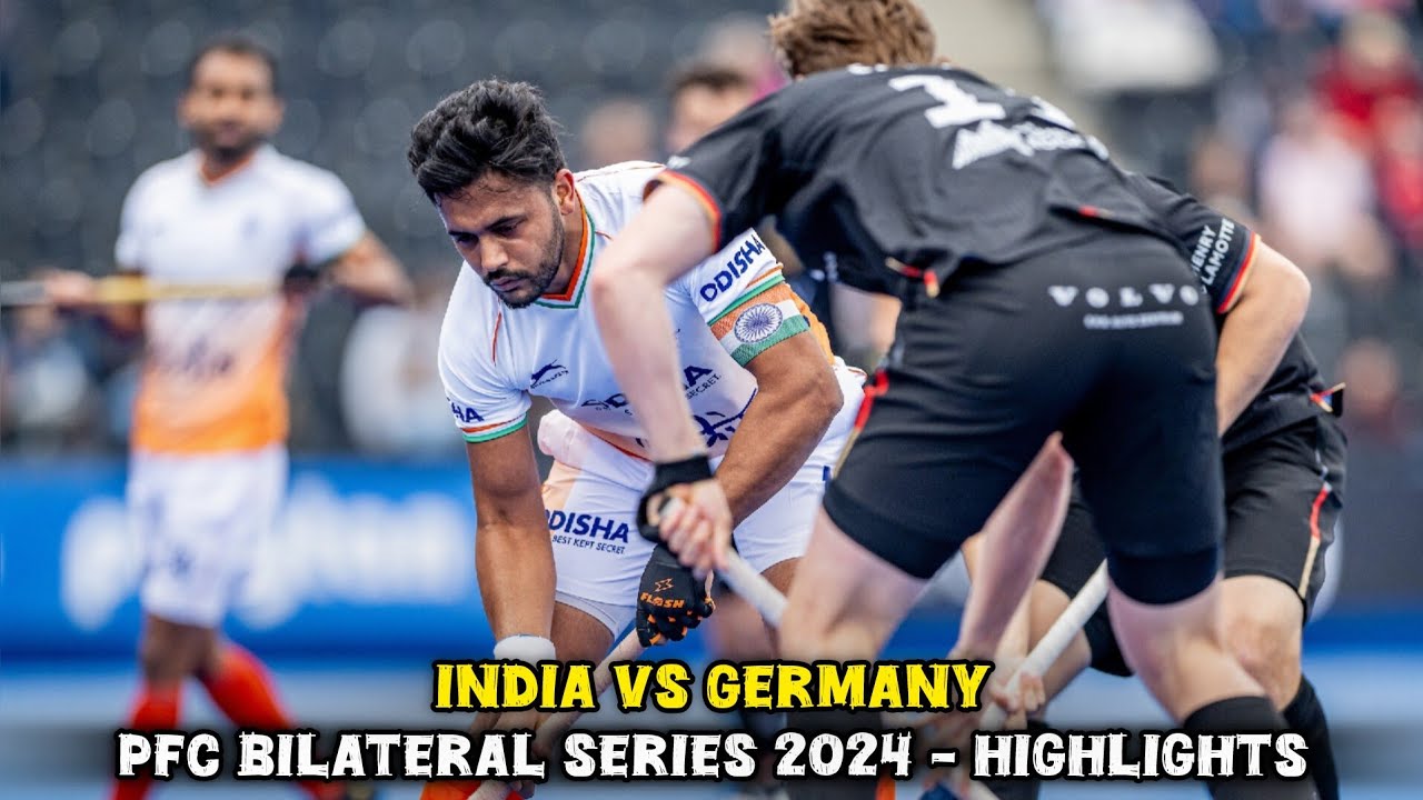 India vs Germany Men's Hockey 🔥| Bilateral Series 2024 | New Delhi ...