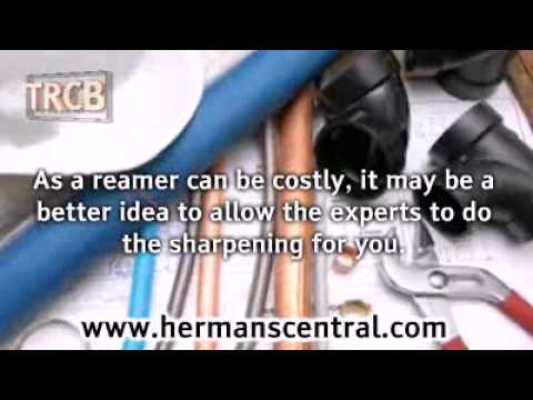 How to Sharpen Reamers - YouTube