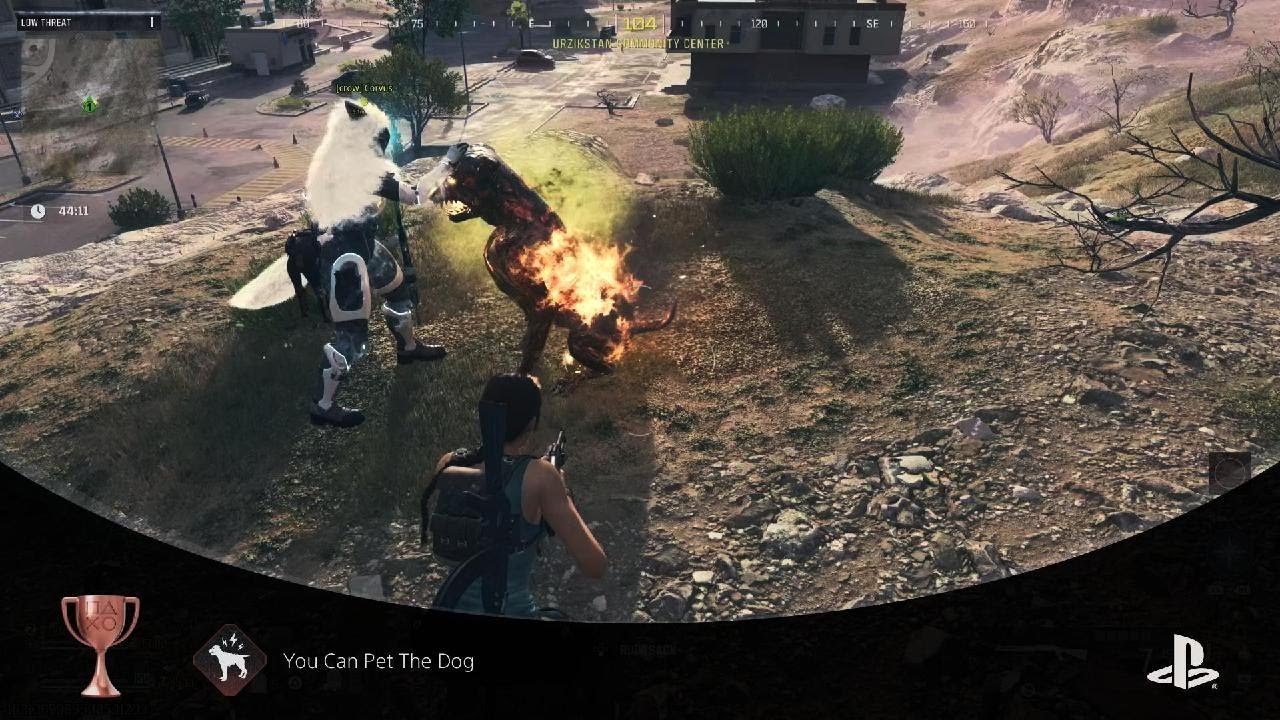 Call of Duty, MW3, You Can Pet The Dog, Trophy Capture PS5 Gameplay ...