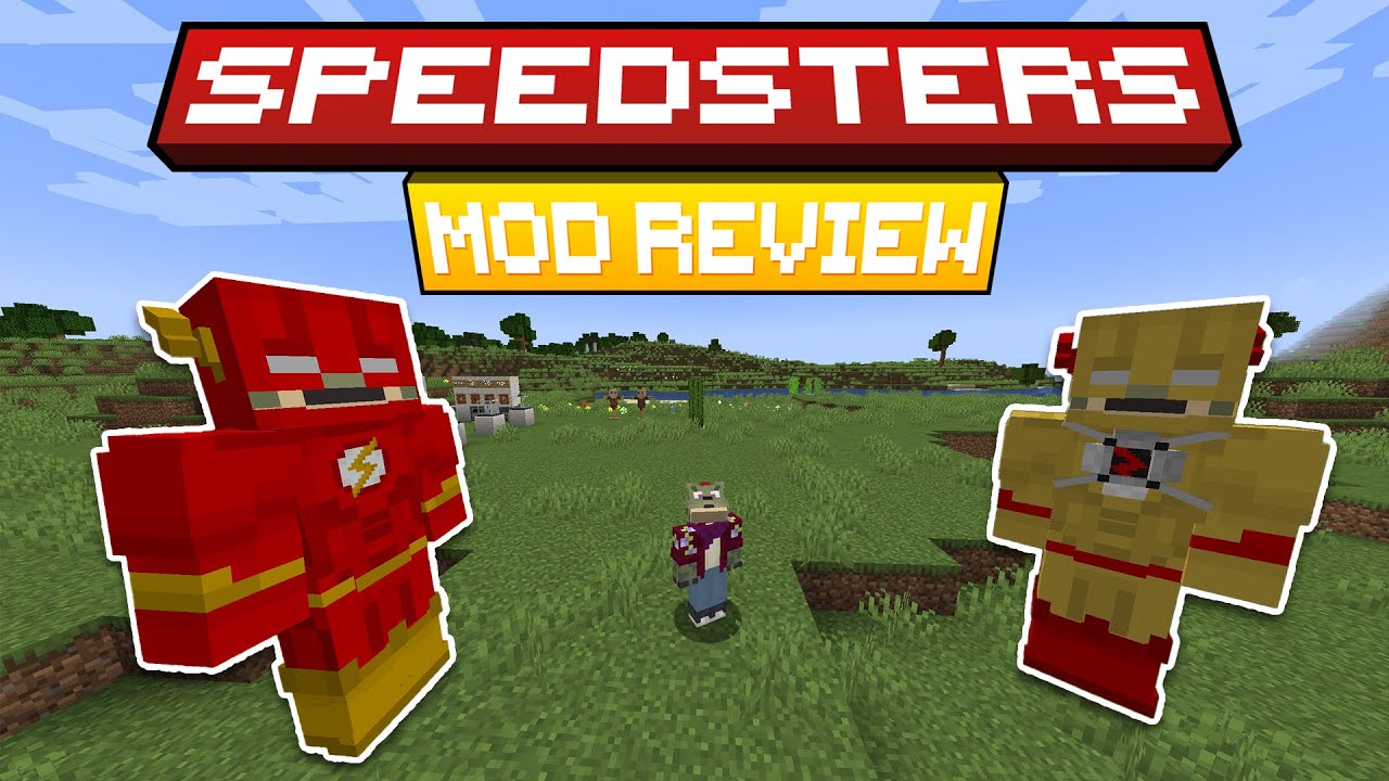 Reviewing the SPEEDSTER Addon in Minecraft 1.20.1! (FSang18's Heropack ...