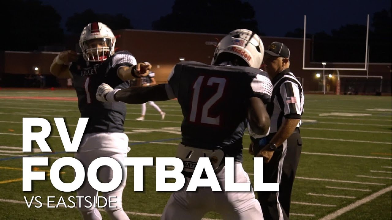 RVRHS Football Highlights vs Eastside - YouTube