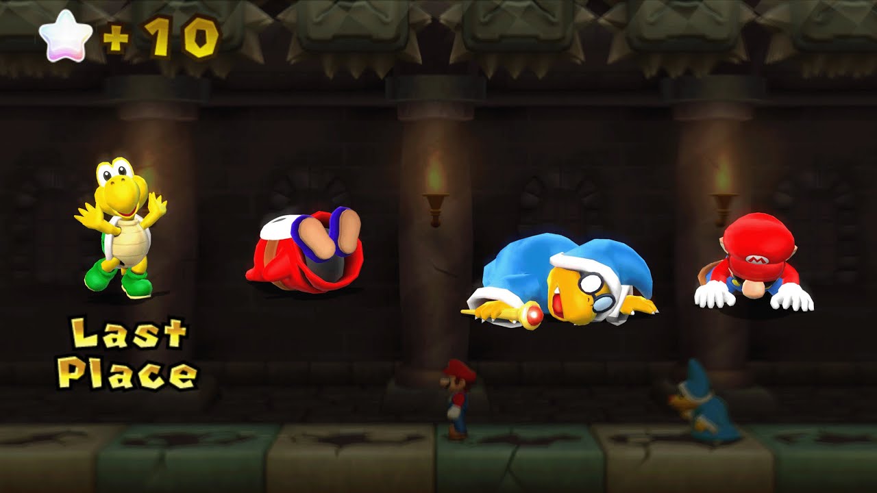 Mario Party 9 - Koopa vs Shy Guy vs Magikoopa vs Mario - Boo's Horror ...