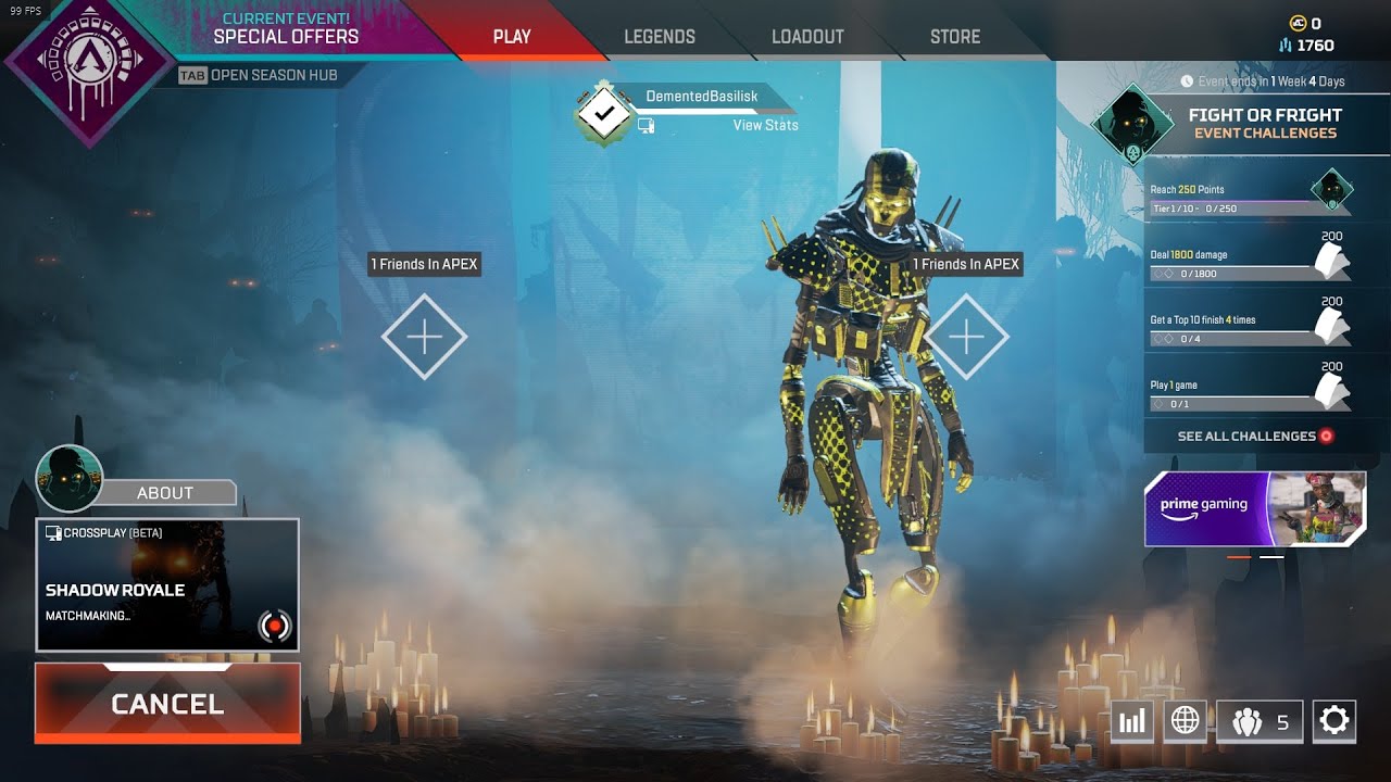 Apex Legends Shadow Royale limited time event - YouTube