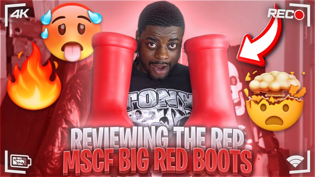I GOT R3P MSCF BIG RED BOOTS - YouTube