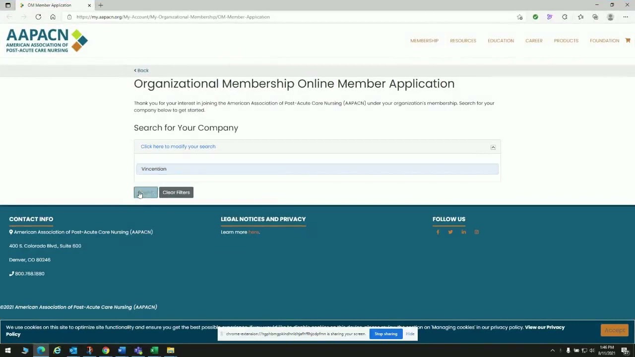 AAPACN Membership Creation - YouTube