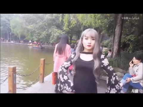 HaNi9【HaNi九】^伪娘主播户外边走边跳^ 片尾娇喘、吮指福利 - YouTube